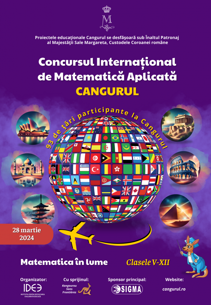 Rezultatele CONCURSULUI INTERNAŢIONAL DE MATEMATICĂ „CANGURUL” 2024 ...